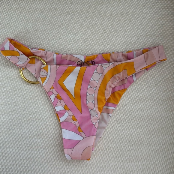cin cin | Swim | Cin Cin Hoop Bottoms Bloom Size M | Poshmark